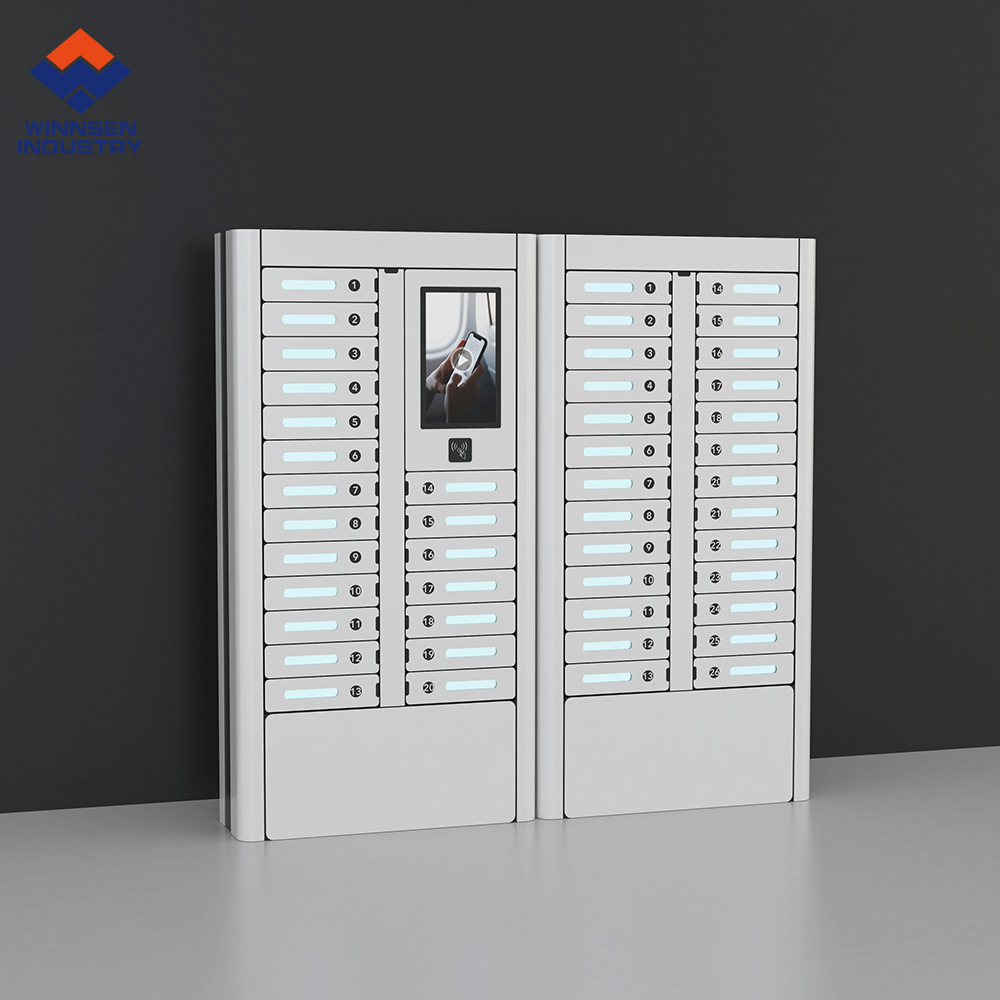 Basic Anti-Theft Mobile Device Charging Locker For Daily Use With ...