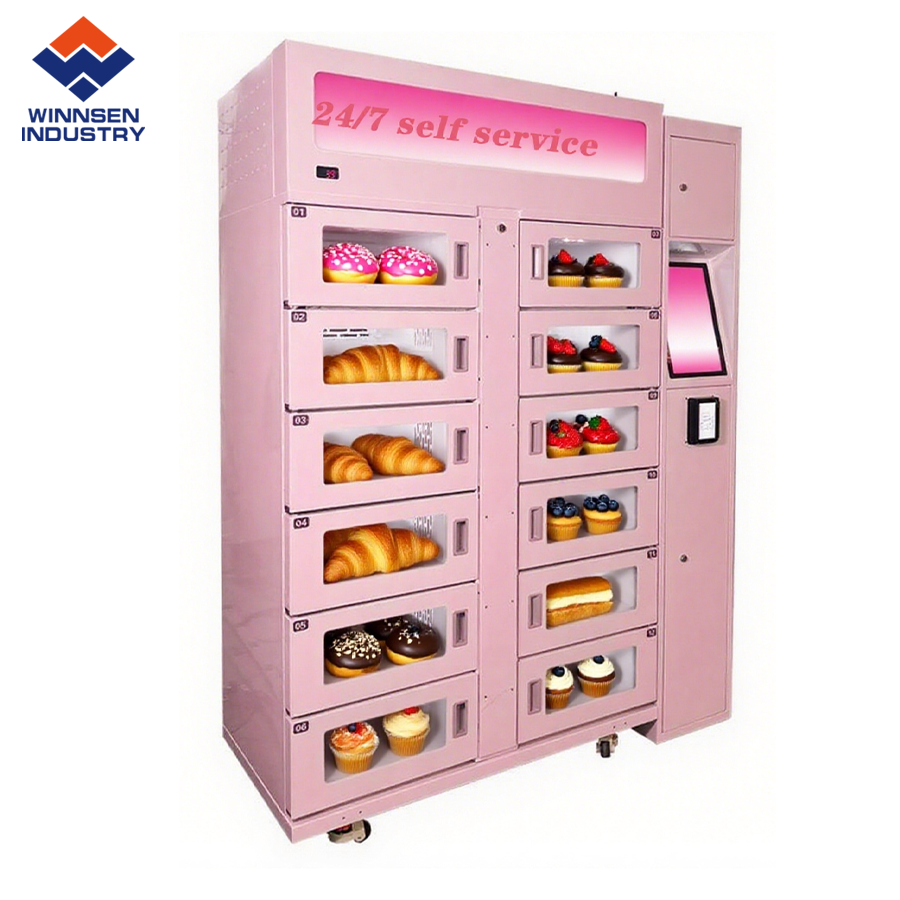 Restaurant Frozen Food Locker With Glass Door And Real-Time Inventory ...