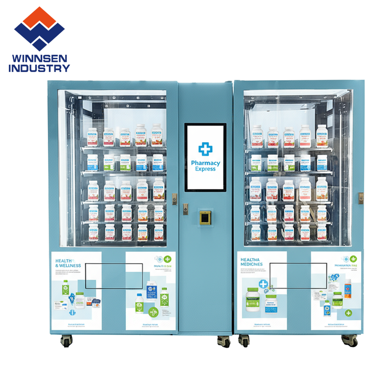 Intelligent Medicine Vending Machine Featuring Smart Advertising System ...