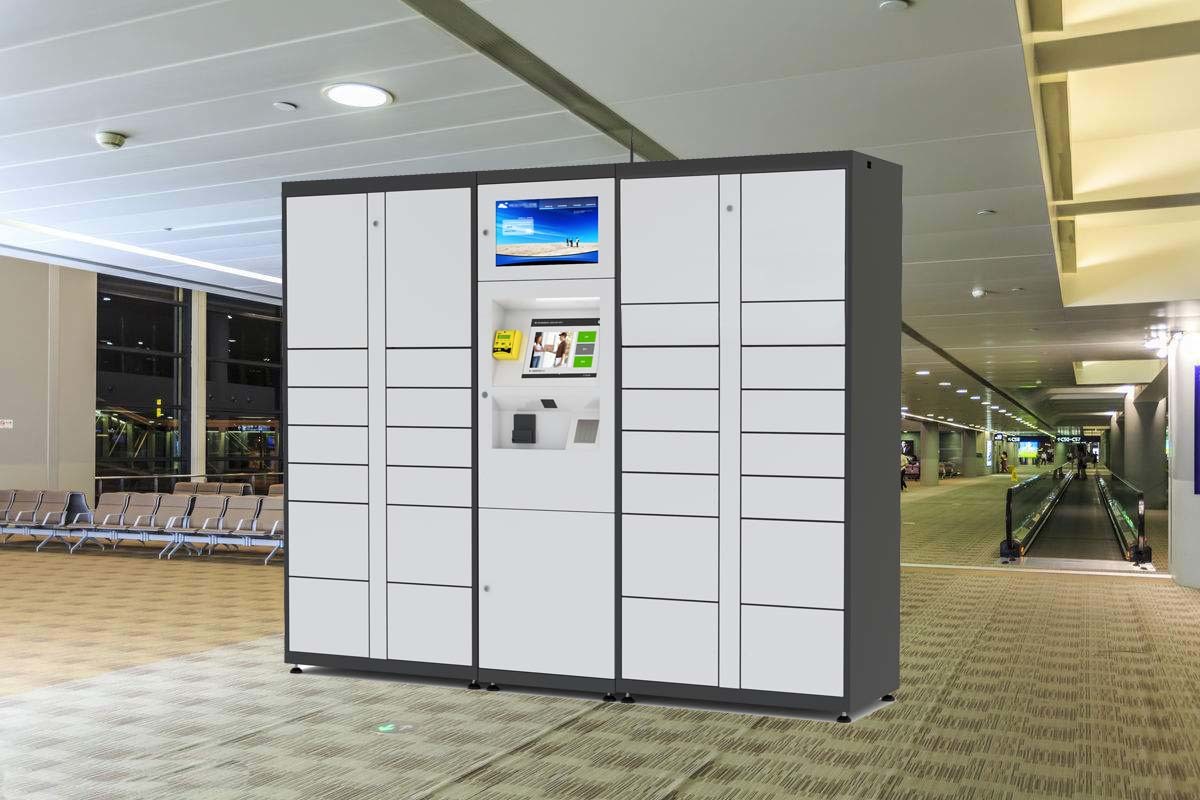 Winnsen Luggage Lockers For Indoor Public Place Use With Advertising ...
