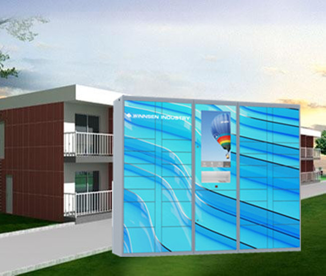 High End Self Service Pick Up Dry Cleaning Locker Laundry Locker ...