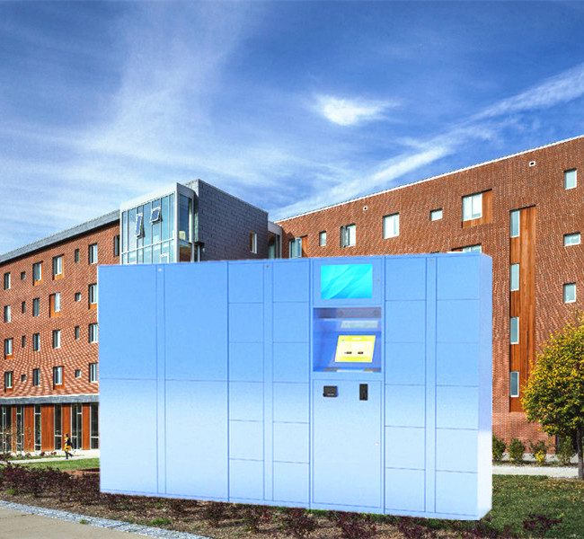 Popular Smart Laundry Locker Dry Cleaning Lockers for Office Building ...