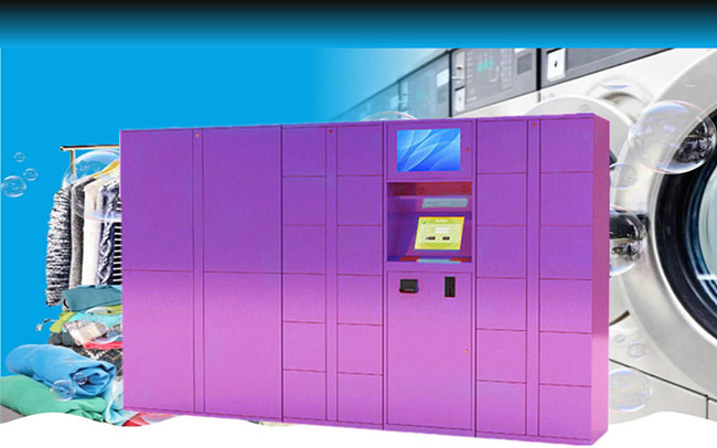 24/7 Available Electronic Indoor Drop Off Laundry Locker For Gym Sports ...