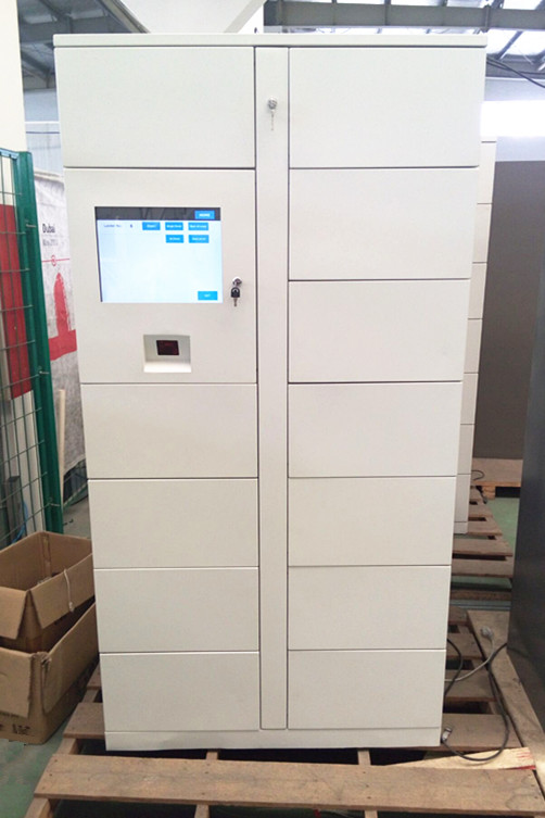 Coins Bills Operated Electronic Durable Metal Storage Doors Luggage ...