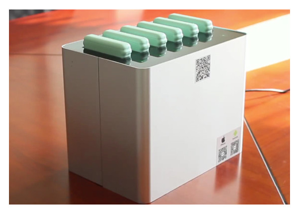 Sharing Charging Station Rental Powerbank, 6 Slots Sharing Power Bank ...