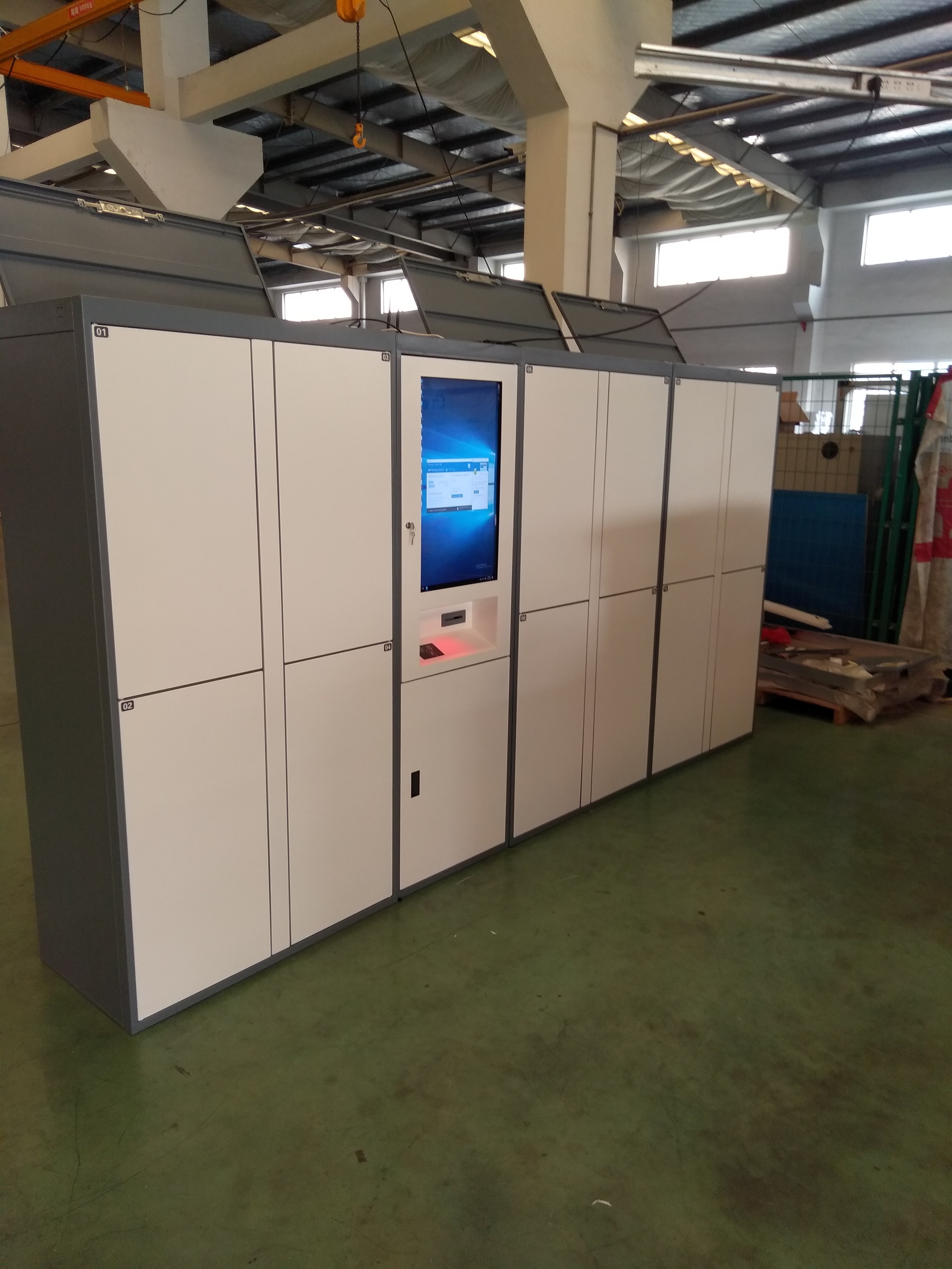 Intelligent Parcel Delivery Lockers Metal Delivery Lockers Cabinet For ...