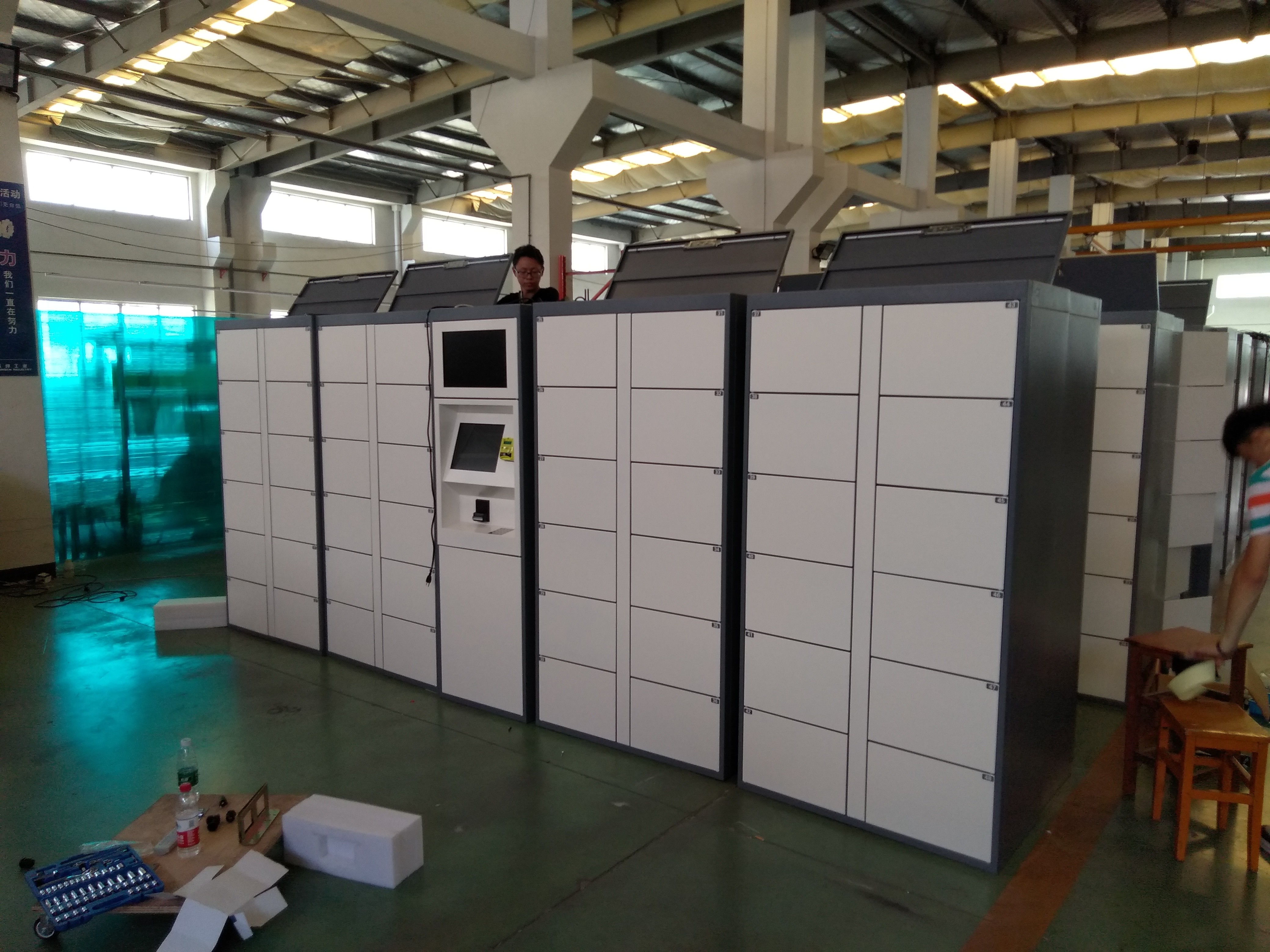 Intelligent Parcel Delivery Lockers Metal Delivery Lockers Cabinet For ...