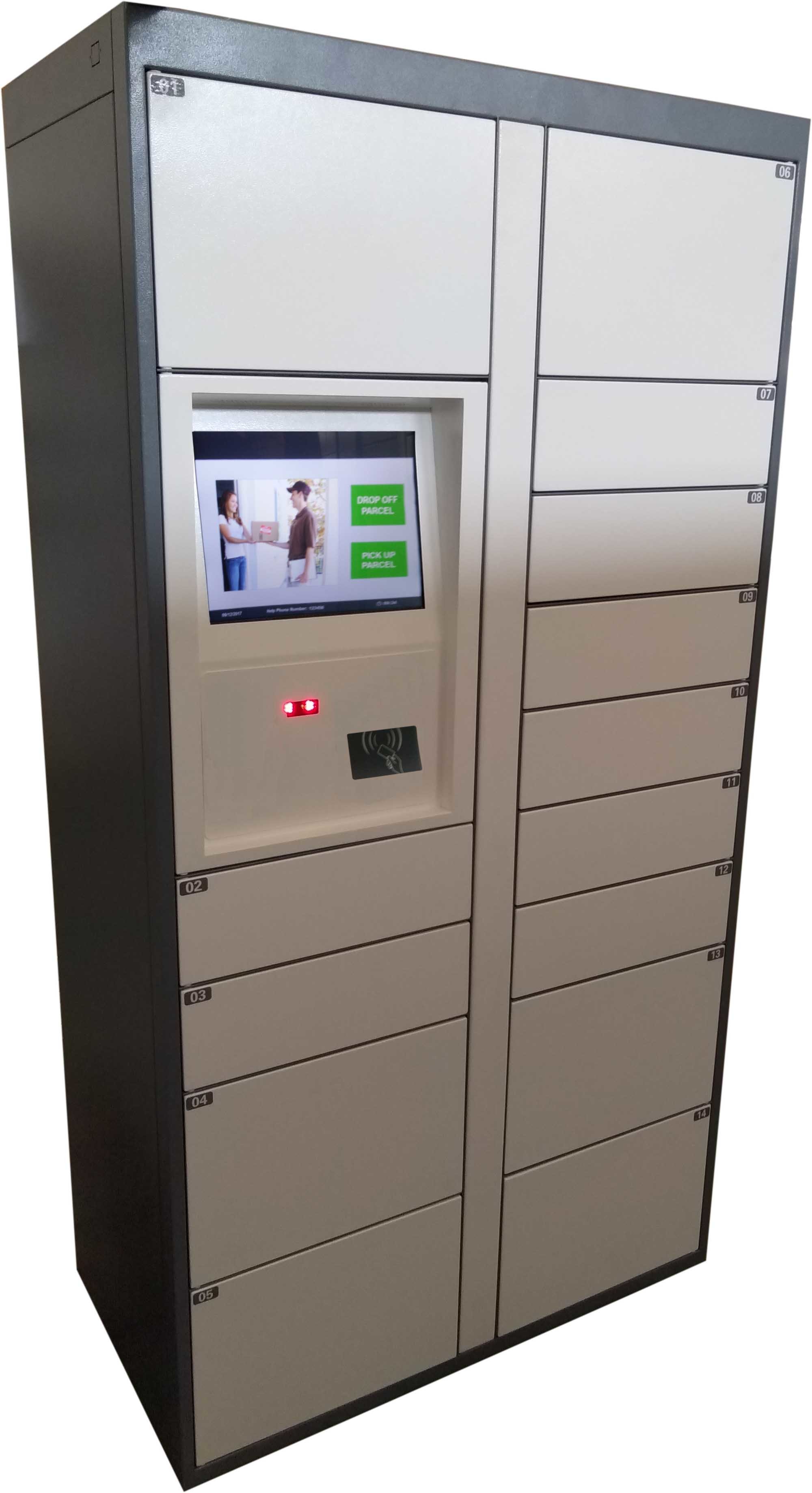 Intelligent Logistic Parcel Delivery Lockers With Remote Control ...