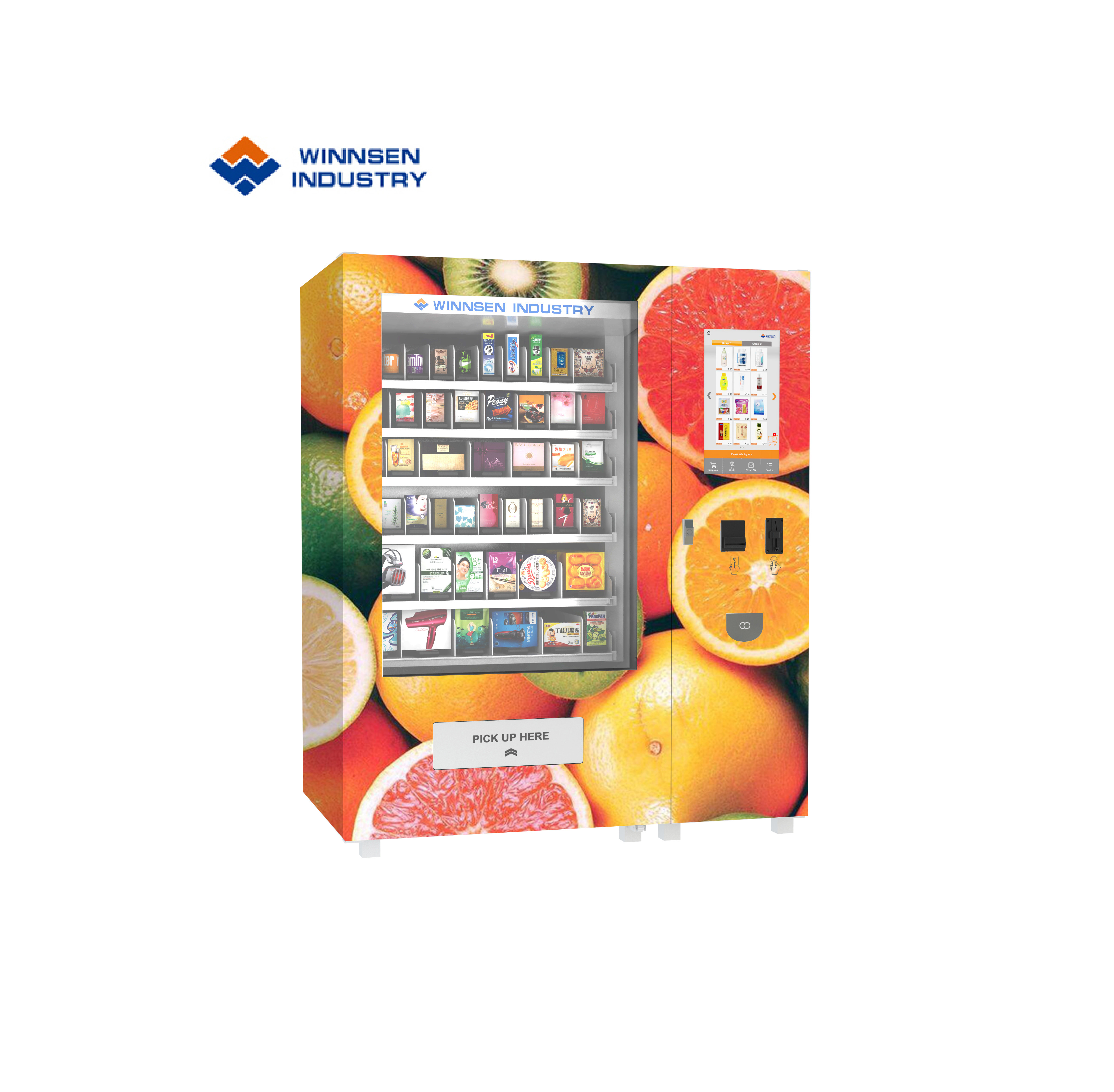 24/7 Self Service Medicine Vending Machine With Security Camera And ...