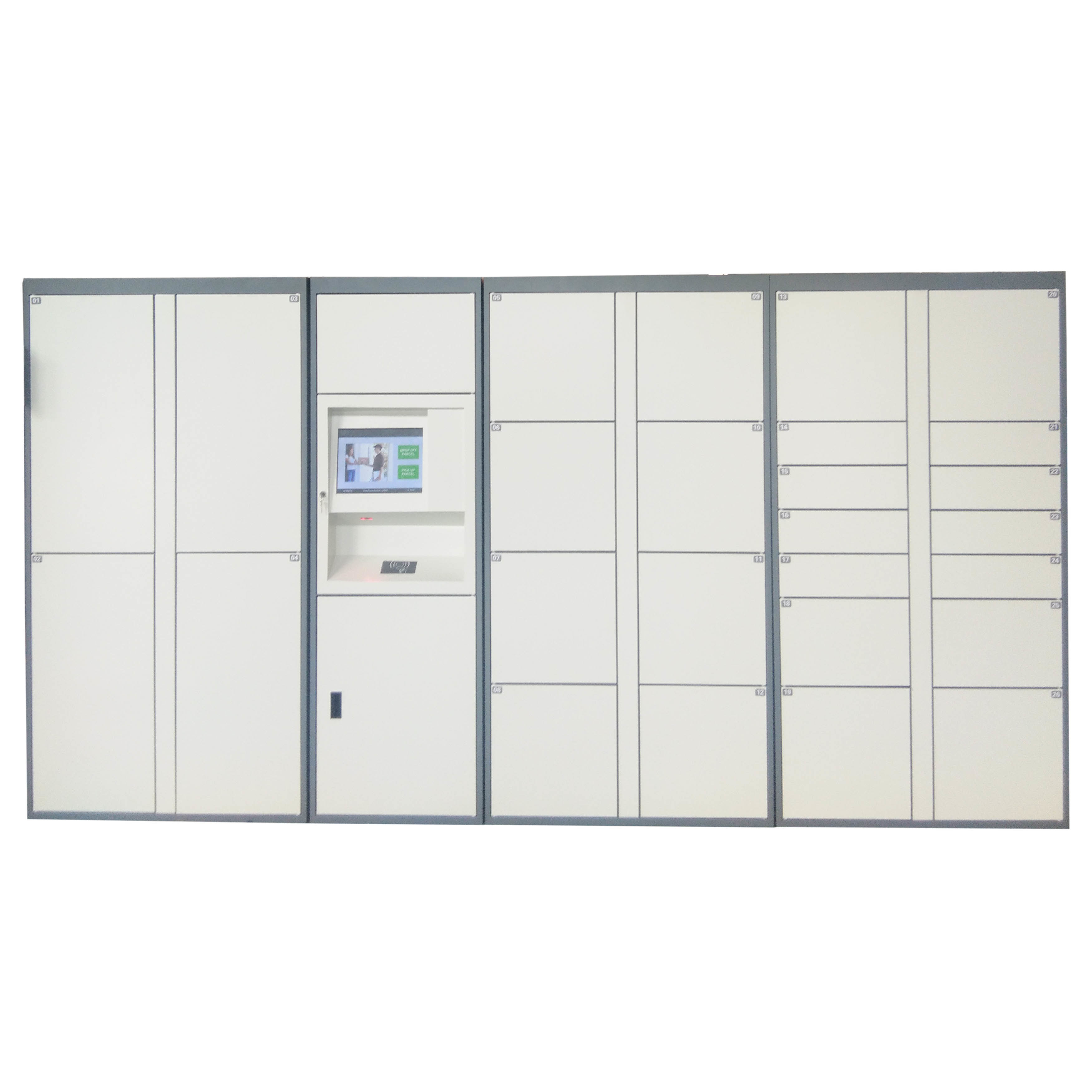 Logistics Self Service Smart Parcel Delivery Locker Outdoor Use with ...