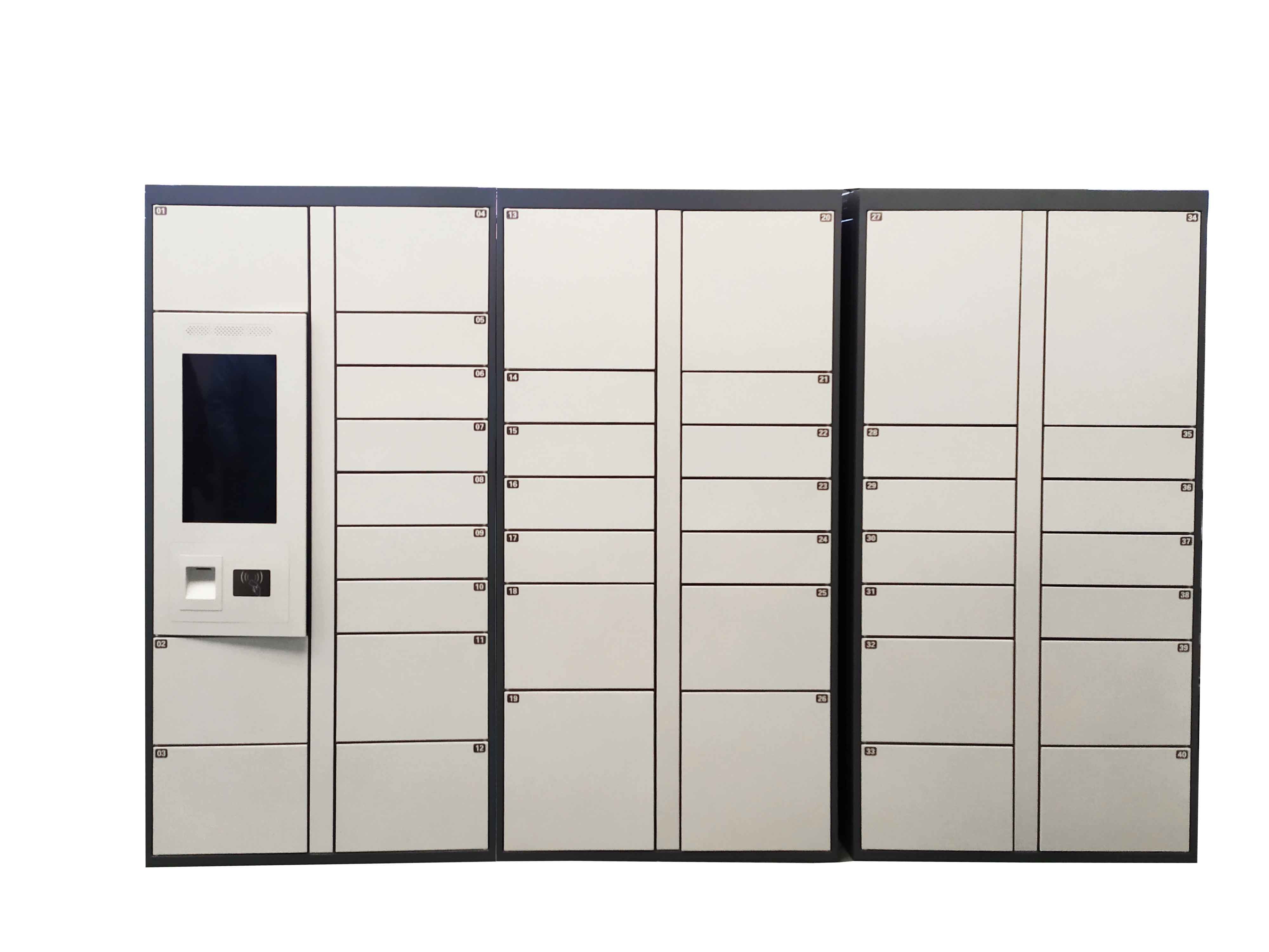 Custom Design Steel Smart Intelligent Luggage Storage Locker With ...