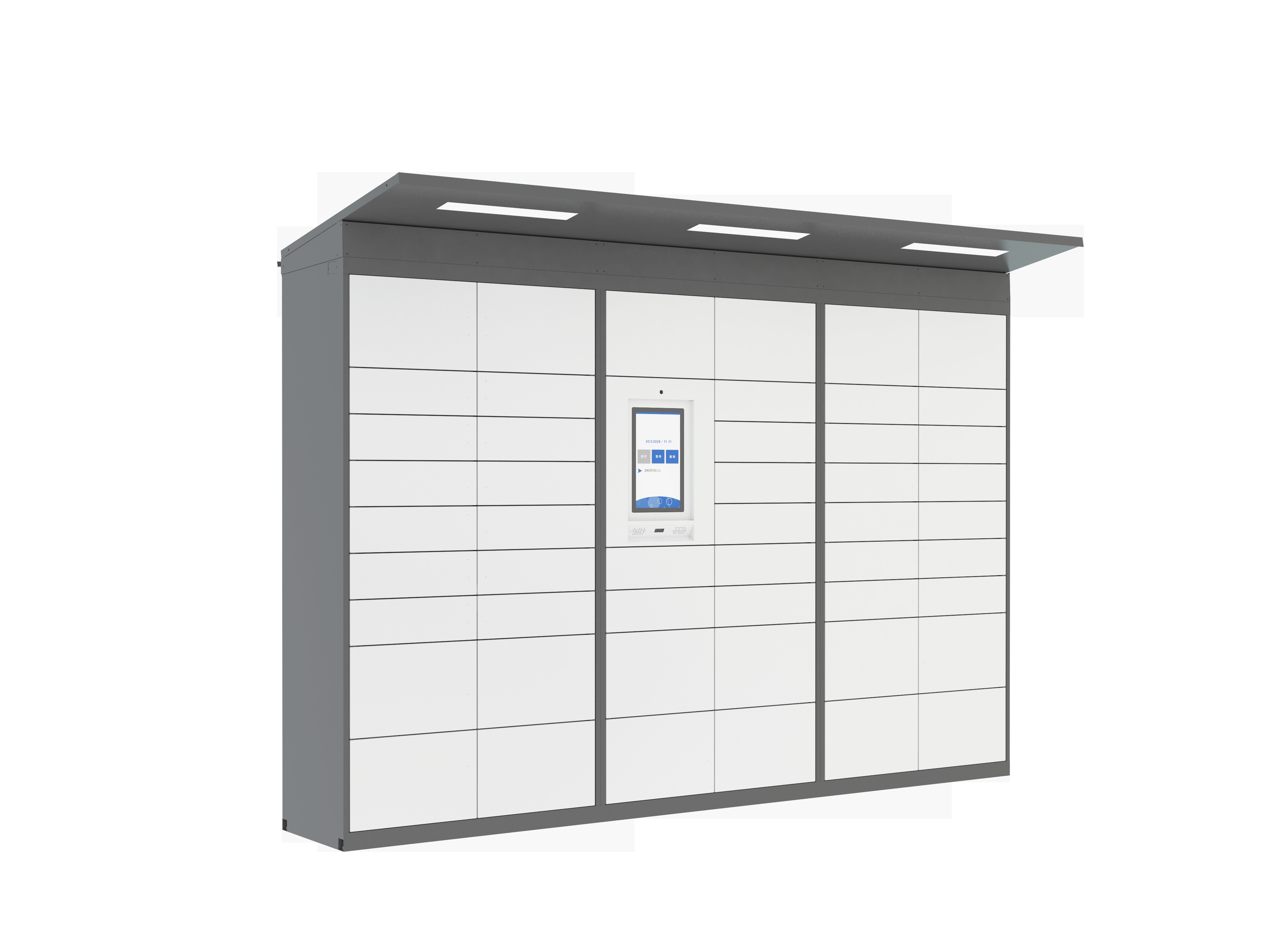 Smart Parcel Delivery Lockers / Parcel Delivery System For Apartment ...