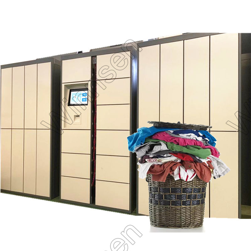 Remote Control System Outdoor Laundry Locker With Multi Languages Ui ...