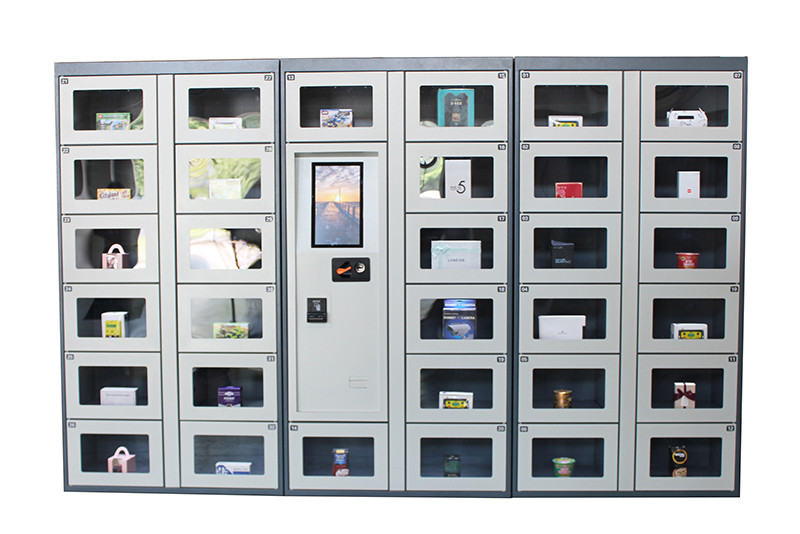 Cooling locker flower vending machine for sale adjustable temperature ...