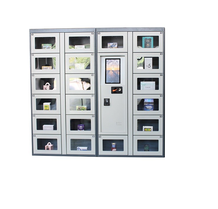 Multi-variety Combo Lockers vending machine for cold storage locker ...