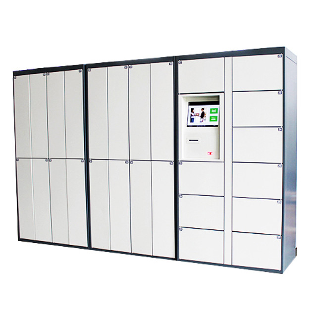 Electronic Qr Code Dry Cleaning Laundry Locker With Contactless Card Reader