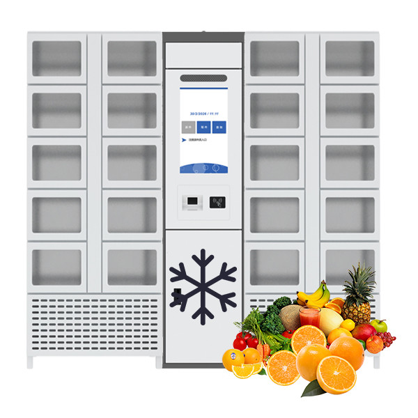 Winnsen Automatic 24 Hours Cooling Vending Locker Cabinets Refrigerated ...