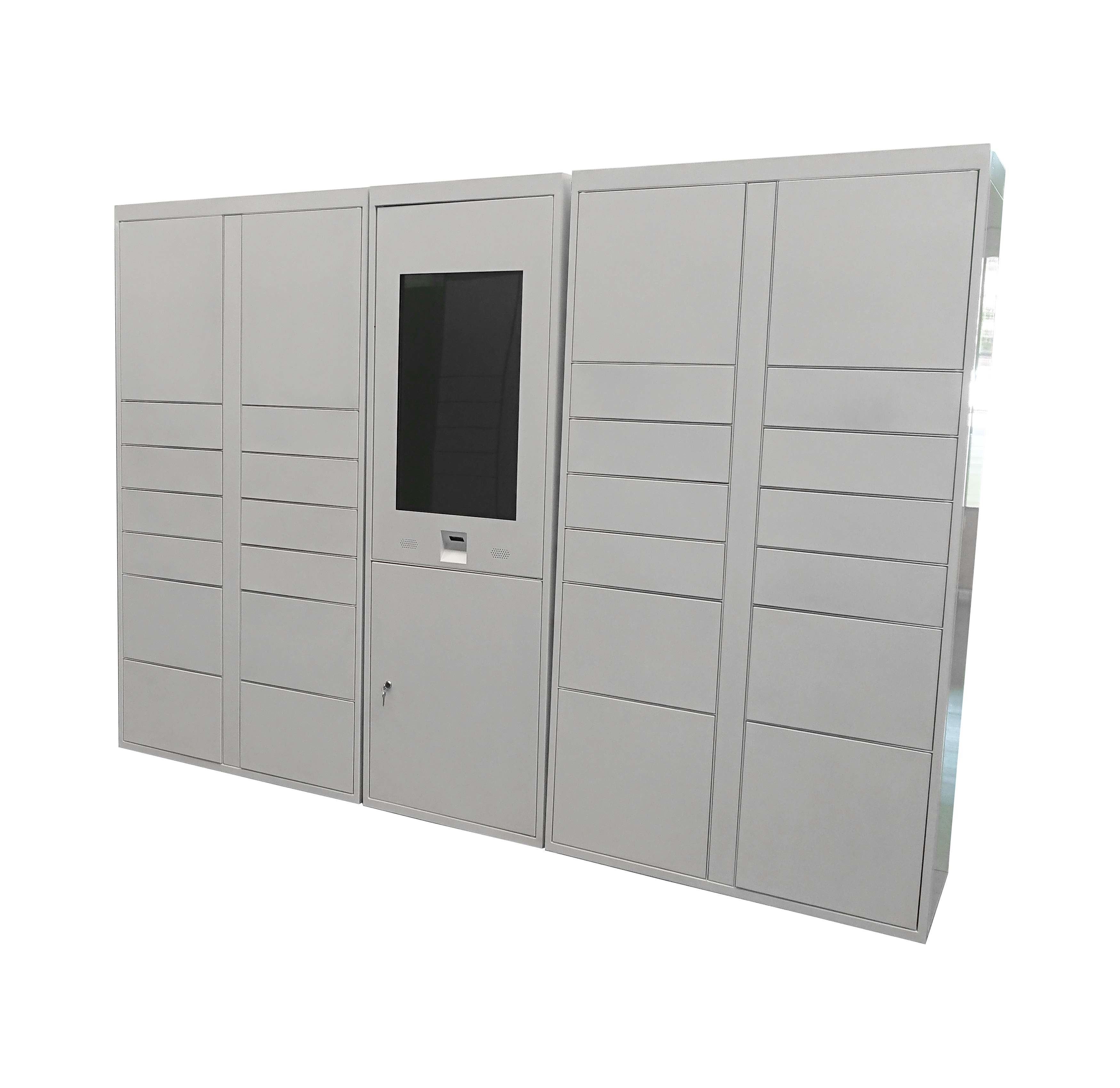 Transparent Doors Industrial Vending Lockers Automatic Big Touch Screen