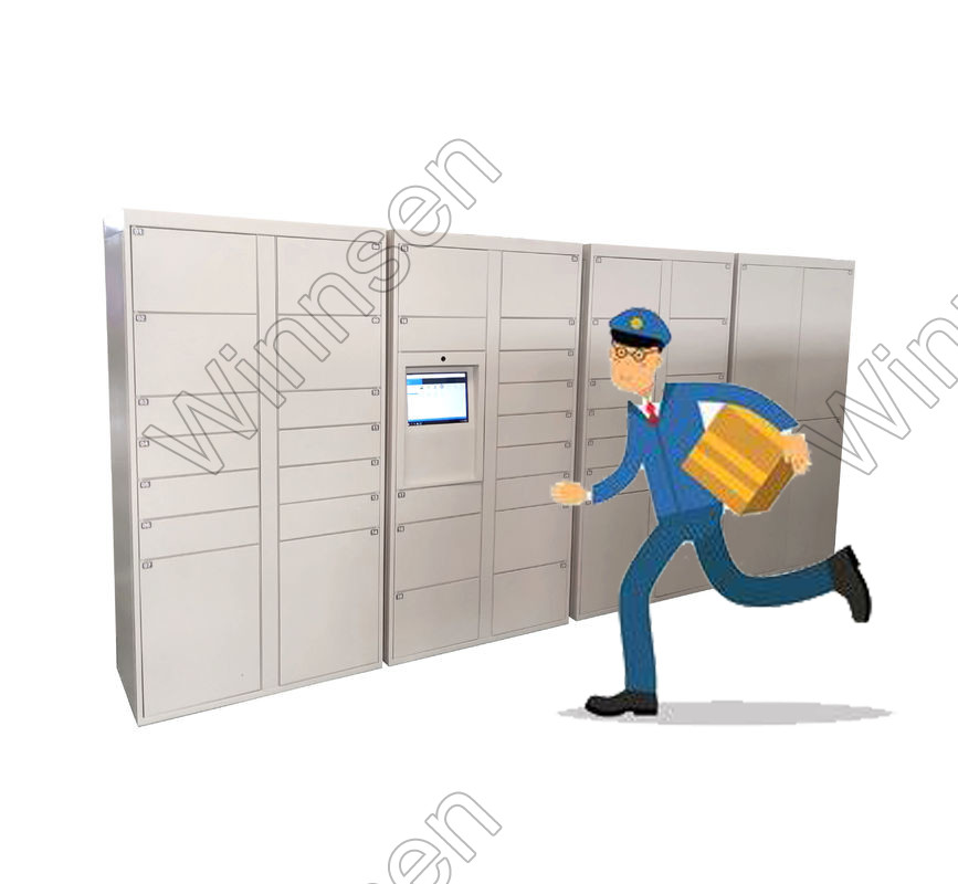 Smart outdoor community apartment Quick Drop off And Pickup Automated ...