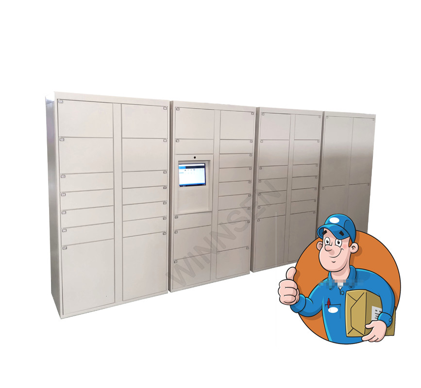 Smart outdoor community apartment Quick Drop off And Pickup Automated ...