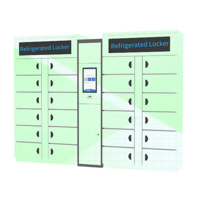 Indoor Refrigerated Parcel Locker 24Hours Self Service Smart Cabinet Fruit