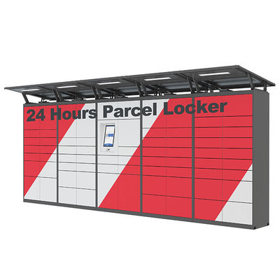 High Security Pickup Smart Parcel Delivery Locker 7/24 Working Self ...