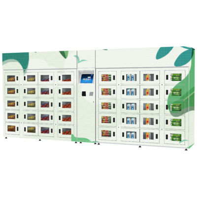 OEM Refrigerated Cooling Locker Style Egg Vending Machine With Touch Screen