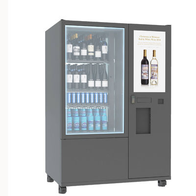 Elevator Beer Alcohol CRS Wine Vending Machine With Age Verification ...
