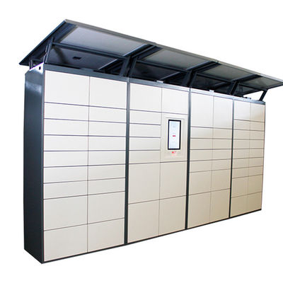Outsoor Solar School Parcel Lockers , Courier Locker Manufacturer With ...