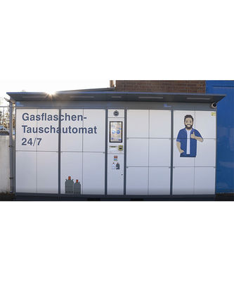 Winnsen Credit Card Gas Cylinder Vending Locker With Touch Screen Doors