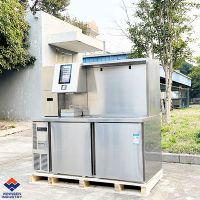 Milk Tea Workbench Refrigerator Bubble Tea Refrigerate Counter Coffee ...