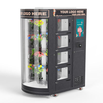 High Capacity Flower Vending Machine Selling Big Size Bunch Of Flowers ...