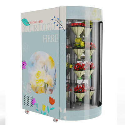 Custom Micron Smart Outdoor Locker Floral Vending Machine With Cooling ...