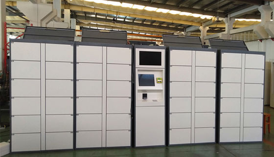 Barcode RFID Luggage Storage Lockers Public Locker for Hotel Guests ...