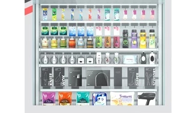 Coin Mini Mart Vending Machine , Large Capacity Supermarket Vending Machine