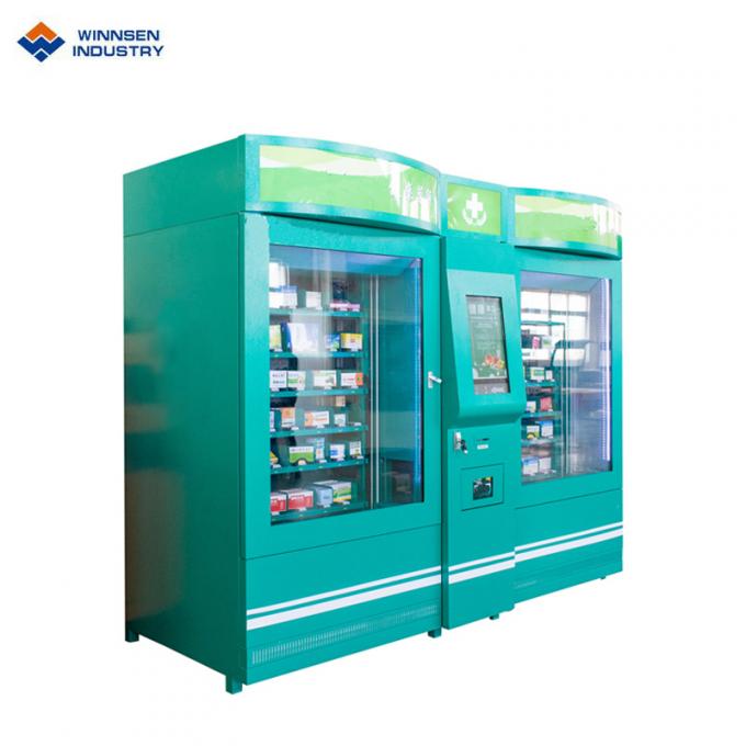Medicine Automatic Vending Machine / Touch Screen Pharma Vending Machines