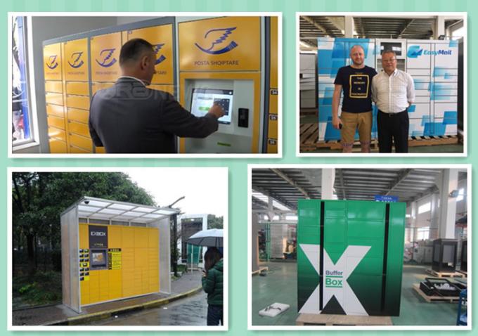 Network Computerized Package Delivery Lockers , Automated Parcel ...