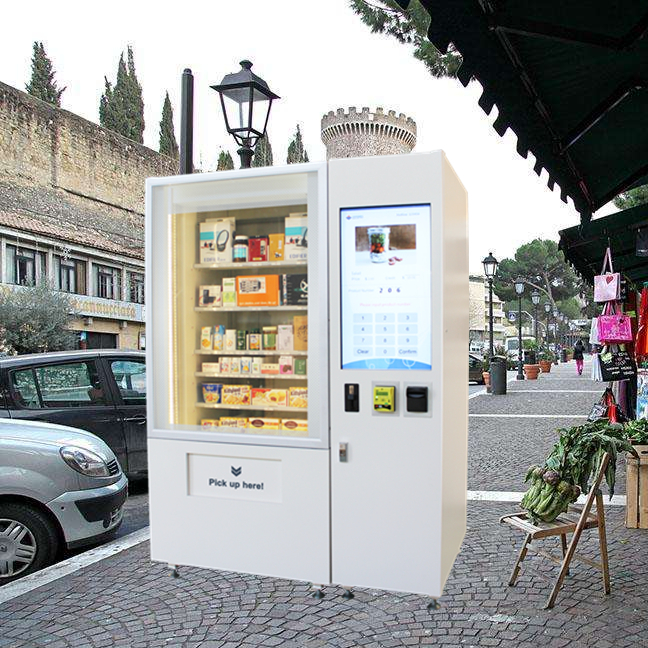 Intelligent Mini Mart Vending Machine Cabinet Weighing Solution Provider