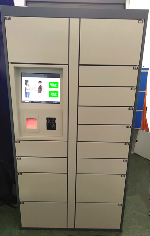 CE / FCC Certified Computer Based Electronic Key Left Luggage Storage ...