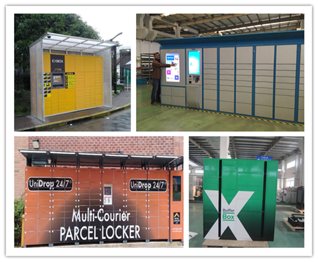 36 Intelligent Indoor Parcel Delivery Lockers , Electronic Express Locker
