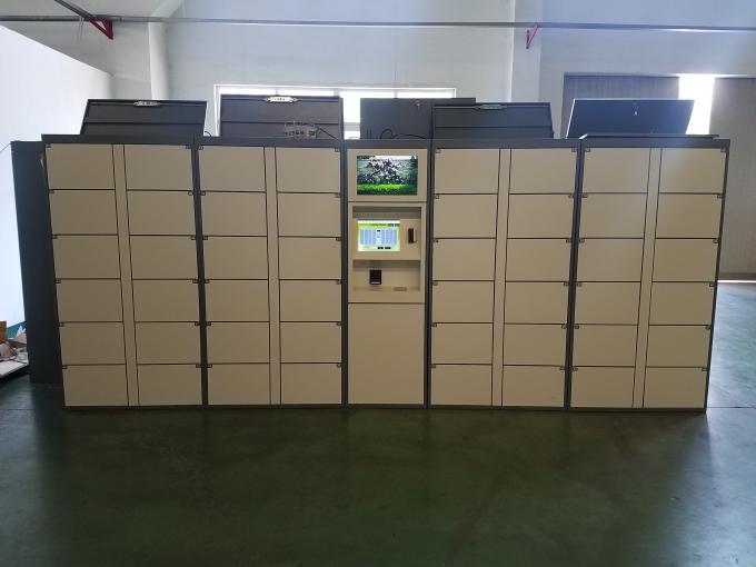 Outdoor Logistics Post Parcel Delivery Electronic Locker For Bus Station
