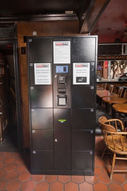 Barcode RFID Luggage Storage Lockers Public Locker for Hotel Guests ...