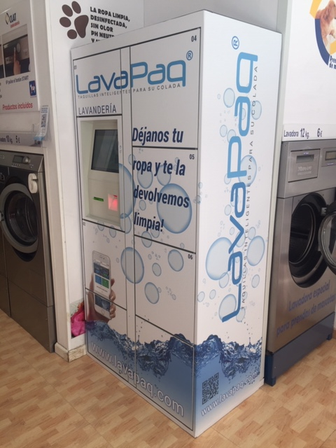 Customized Size Electronic Barcode Laundry Locker for Dry Cleaning Shop ...