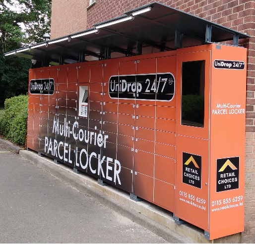 LCD Touch Screen Electric Parcel Delivery Lockers Package Post Locker ...