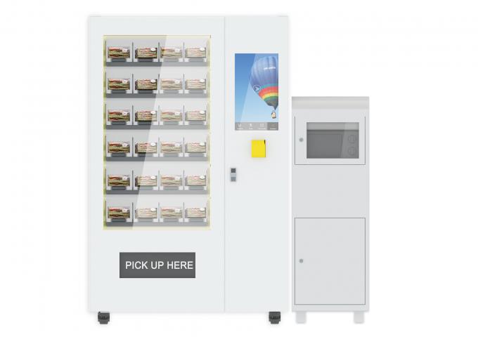 Smart combo Robotic Vending Machine with Lift System for Fresh Food ...