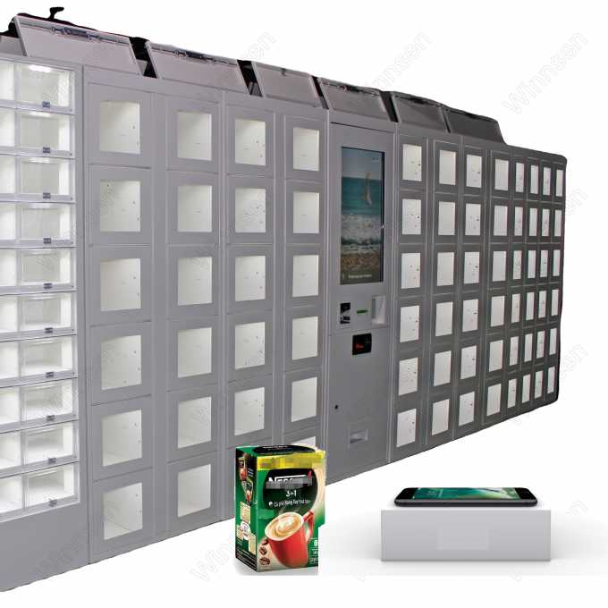 Smart 24 Hours Egg Vending Lockers Machine Formal Self Service Vegetable