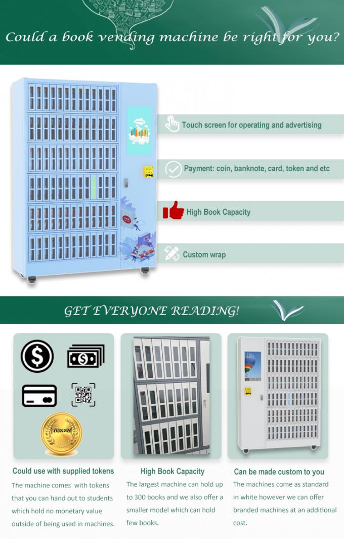 Winnsen Library School Books Vending Machine Scholastic Book Notebook ...