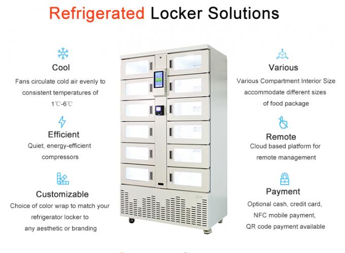 Automated Refrigerated Parcel Locker Cold Chain Delivery Frozen Smart ...