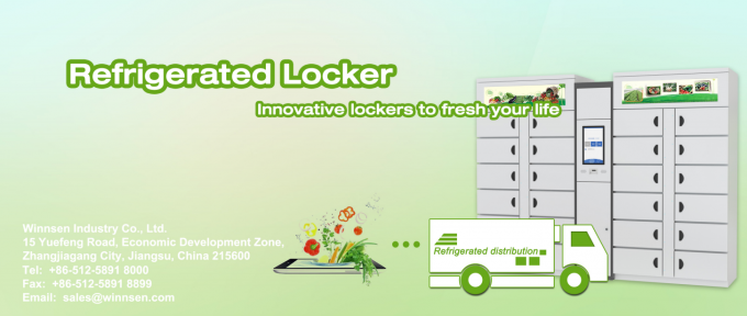 Smart Fridge Vending Machine Lockers With Wifi For Children School Work ...