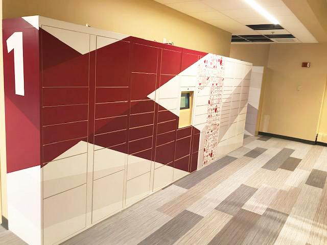 Automated Intelligent Parcel Delivery Lockers CRS Smart System With ...